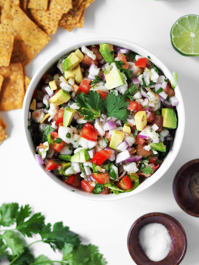 White Fish Ceviche - Way Better Snacks